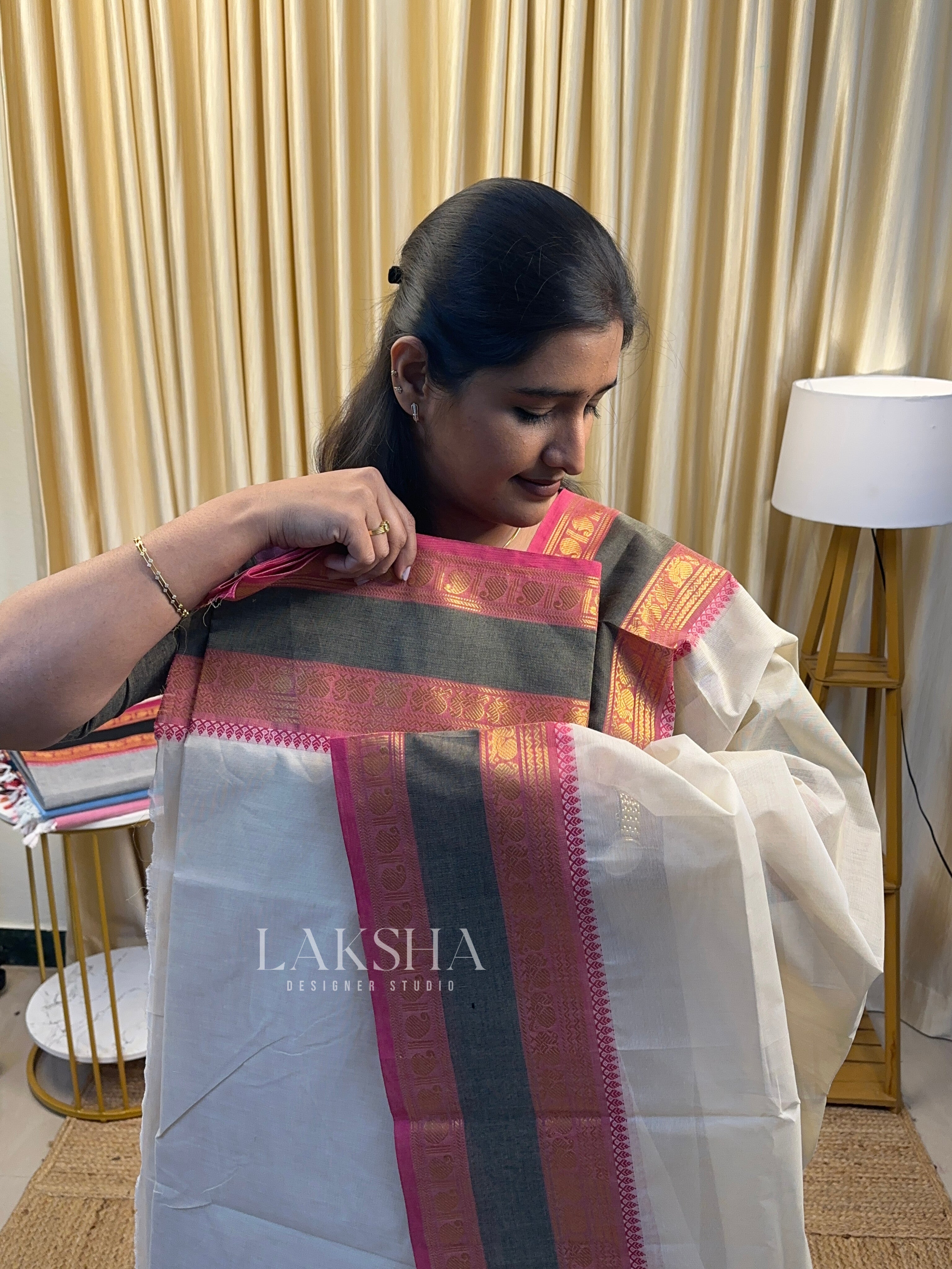 Onam Special Chettinad Cotton – LAKSHA Designer studio