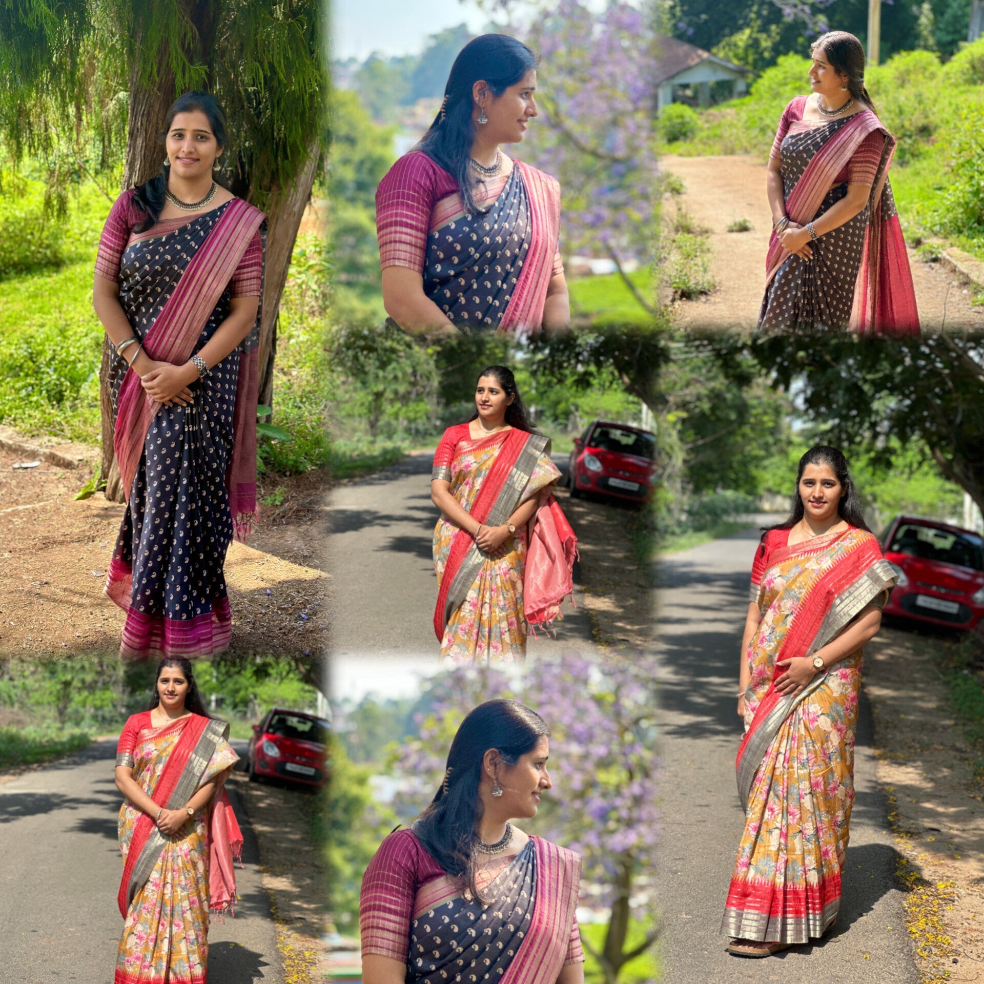 Semi Tussar Silk Sarees – LAKSHA Designer studio